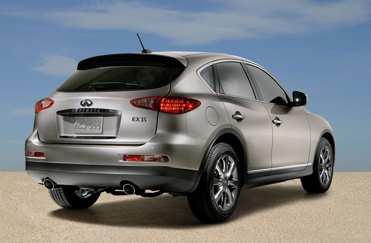 Infiniti EX technical specifications and fuel economy